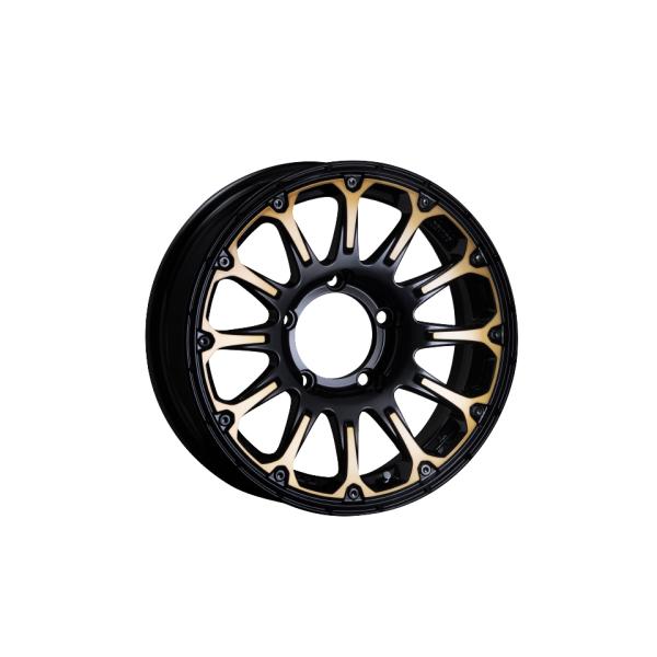 メーカー名：SSR商品名：ディバイド FTサイズ：16インチ 5.5J +22 5-139.7カラ―：ディープゴールド付属品：エアーバルブ離島、沖縄を除き、4本で送料無料　1本から3本は￥2,200（税込）※ナットは付属しません。　※画像は...