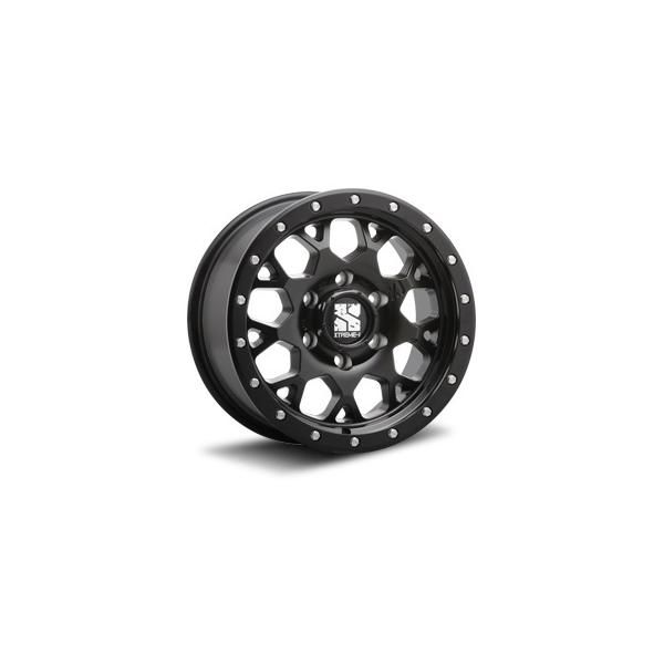 メーカー名：MLJ商品名：エクストリームJ XJ04サイズ：18インチ 8.0J +20 6-139.7カラ―：サテンブラック付属品：センターキャップ一式 TR-413エアーバルブ離島、沖縄を除き、4本で送料無料　1本から3本は￥2,200...