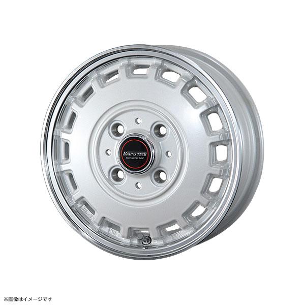 メーカー名：ブレスト商品名：バーンズテック KT ストリームサイズ：12インチ 4.00B +43 4-100カラ―：パールホワイト付属品：センターキャップ、エアーバルブ離島、沖縄を除き、4本で送料無料　1本から3本は￥2,200（税込）※...