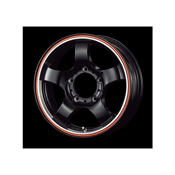 メーカー名：コーセイ商品名：ジェイビー ランダーサイズ：16インチ 5.5J +22 5-139.7カラ―：ブラック&amp;オレンジ/リムダイヤモンドカット付属品：バルブ離島、沖縄を除き、4本で送料無料　1本から3本は￥2,200（税込）...