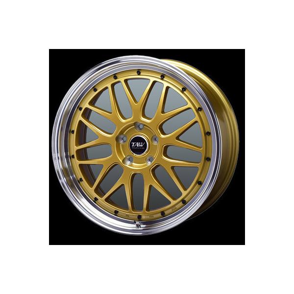 メーカー名：トライアルファ商品名：レオウィング FM9サイズ：20インチ 8.5J +38 5-114.3カラ―：ゴールド付属品：センターキャップ、エアーバルブ離島、沖縄を除き、4本で送料無料　1本から3本は￥2,200（税込）※ナットは付...