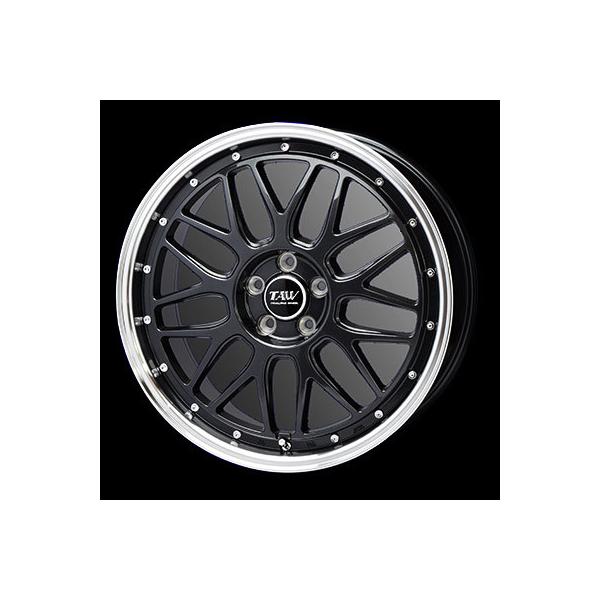 メーカー名：トライアルファ商品名：レオウィング FM9サイズ：18インチ 7.5J +45 5-100カラ―：ブラックメタリック付属品：センターキャップ、エアーバルブ離島、沖縄を除き、4本で送料無料　1本から3本は￥2,200（税込）※ナッ...