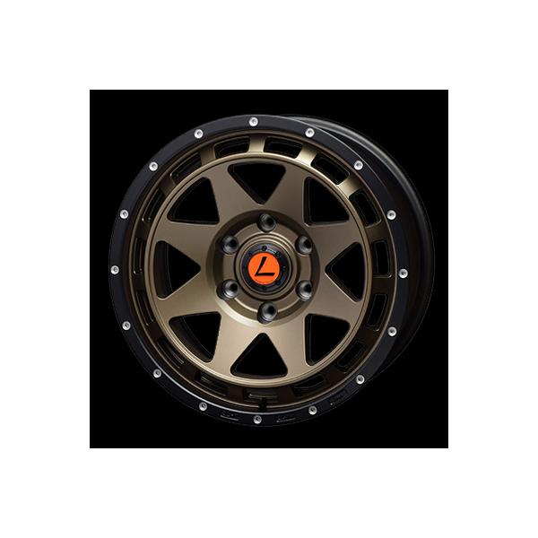 メーカー名：トライアルファ商品名：レオウィング XRサイズ：17インチ 8.0J +20 6-139.7カラ―：ブロンズメタ・ブラックリム付属品：センターキャップ(オーメントカラー2色付き)、エアーバルブ離島、沖縄を除き、4本で送料無料　1...