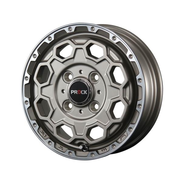 メーカー名：ブレスト商品名：バーンズテック プロック ストリームサイズ：14インチ 4.5J +45 4-100カラ―：アンティークブロンズ付属品：センターキャップ、エアーバルブ離島、沖縄を除き、4本で送料無料　1本から3本は￥2,200（...