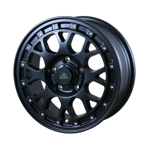 メーカー名：ドゥオール商品名：アルジェノン フェニーチェ クロス XC8サイズ：15インチ 6.0J +40 5-114.3カラ―：マットブラックミルド付属品：センターキャップ(オーナメント2色）、エアバルブ1本より全国一律送料無料。沖縄離...