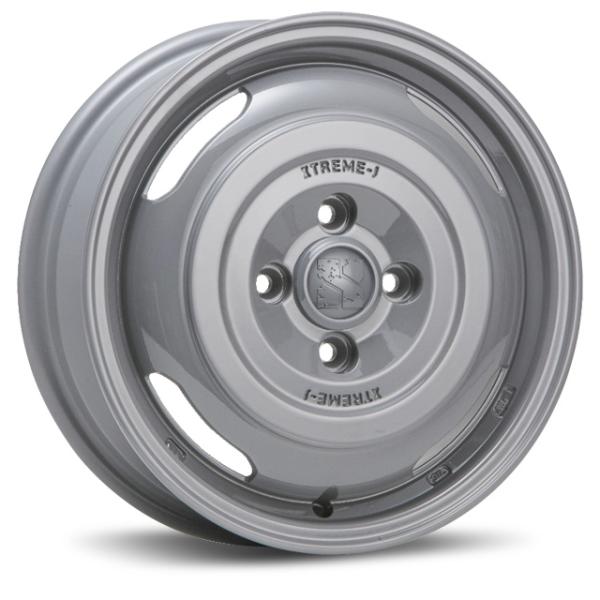 メーカー名：MLJ商品名：エクストリームJ ジャーニーサイズ：14インチ 5.0J +42 4-114.3カラ―：セメントグレー付属品：センターキャップ、エアーバルブ離島、沖縄を除き、4本で送料無料　1本から3本は￥2,200（税込）※ナッ...