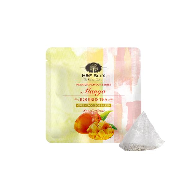 マンゴーの芳醇なフレーバーをグリーンルイボスティーベースにブレンド。包み込まれるような味わいは癖になります。お口がさみしい時にもおすすめなマンゴールイボスティー★ジューシーな甘さを感じるフレーバーなので、小腹サポートにも適しています。しつこ...