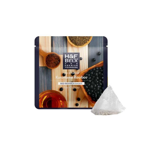 コク深いピュアルイボスに、黒豆と甜茶をブレンド。甜茶の甘さが黒豆の風味を引き立てる満足感たっぷりのお茶ができました♪体を温める漢方として使われてきた黒豆には、貧血が気になりがちな方に嬉しい鉄分や体の水分バランスを整えるカリウムなど、女性の悩...