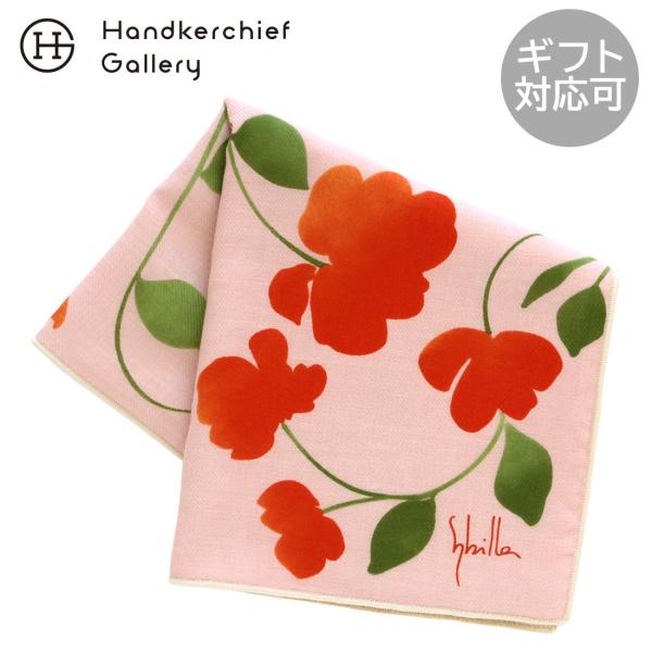 約25×25cm表地：綿90％　ポリエステル10％裏地：ポリエステル80％　ナイロン20％日本製Princesa（プリンセッサ・王女様）エレガントで伸びやかな、シビラらしいお花柄です。背面はマイクロファイバー素材で、スマホやメガネ拭きに。お...