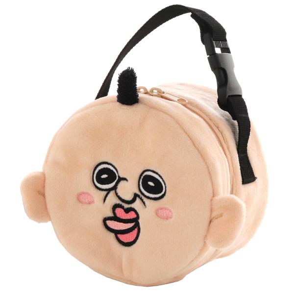 タテヨコ約12cm マチ約8.5cm表地:ポリエステル 裏地:アルミ蒸着シート中国製【パンパンくんの日常】「フォーブス選定、世界で一番殴りたいキャラクター1位」成人向けのB級感性のアニメ。主人公の「パンパンくん」と、彼のガールフレンドである...