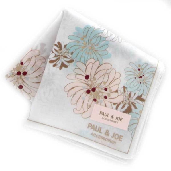 約50cm×50cm綿100％　日本製 PAUL &amp; JOE ACCESSOIRESの魅力の一つである、アニマルやフラワーをモチーフとしたユニークなパターンを使用したコレクションです。■こんなシーンに！成人式 成人祝い 入園祝い 入...