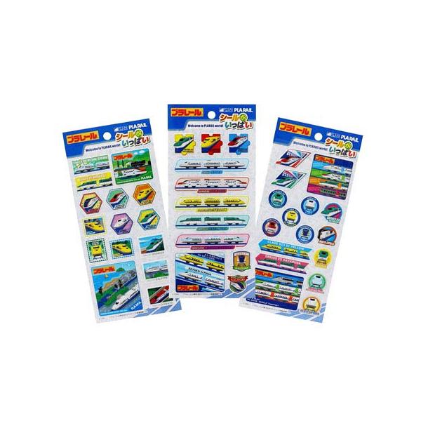 「商品情報」プラレールデザインのぷっくりしたシールがいっぱい入ったシールセットです。「主な仕様」