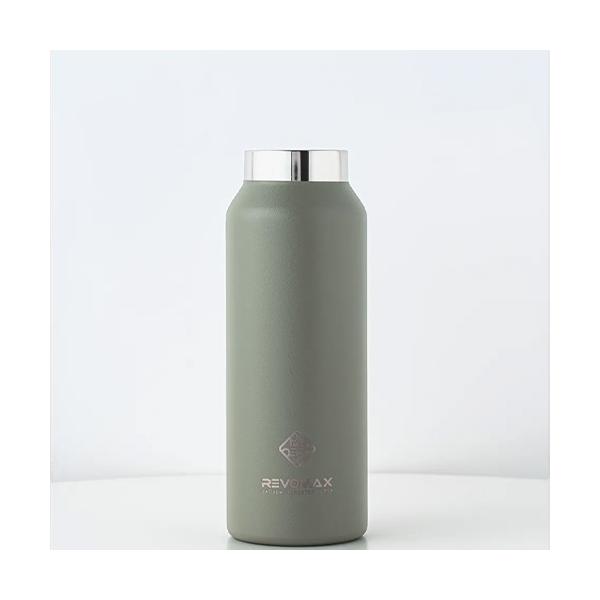 カラー：オリーブグリーンサイズ（約）：［本体］径70x高181mm　［口径］44mm重量（約）：217g容量（約）：355ｍL素材：［内びん］ステレンレス鋼　［胴部］ステンレス鋼、ポリエステル樹脂塗装