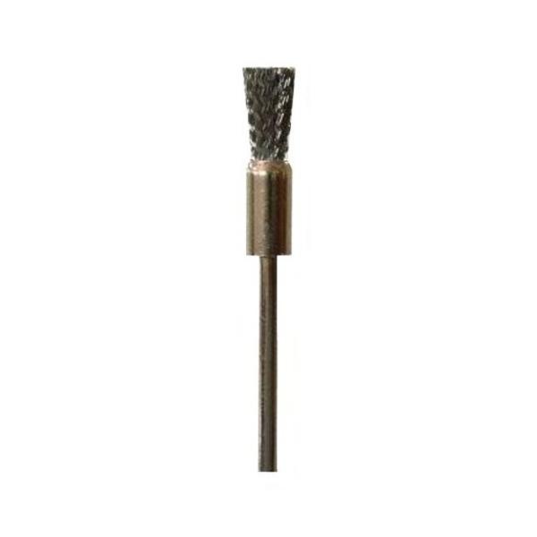 本体サイズ（約）：［ブラシ部分］10mm、全長45mm×軸径2.35mm素材：鉄原産国：日本