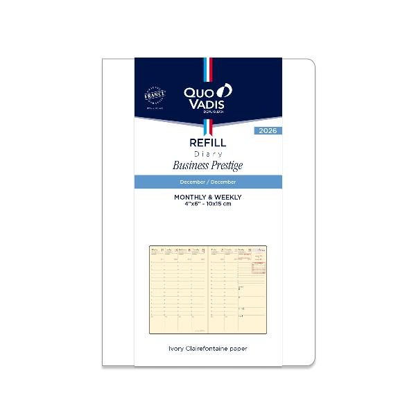 本体サイズ（約）：縦150×横100×10mm中面仕様：［月間］ブロック　［週間］バーチカル六曜表記：なし表紙素材：紙対応期間：［月間］2025年11月〜2026年12月　：［週間］2025年11月17日〜2027年1月3日