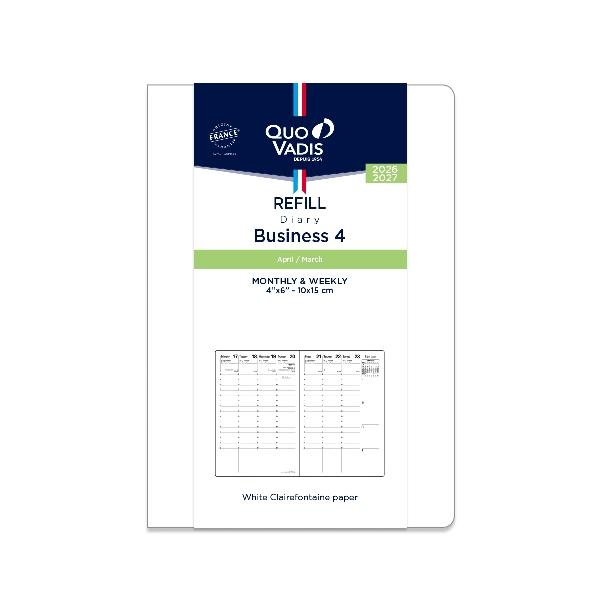 本体サイズ（約）：縦150×横100mm中面仕様：［月間］ブロック　［週間］バーチカル六曜表記：なし表紙素材：紙対応期間：［月間］2026年4月〜2027年3月　：［週間］2026年3月9日〜2027年4月4日