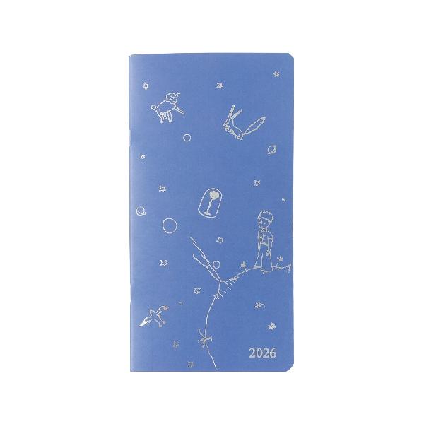 柄：プロフィル本体サイズ（約）：縦170×横88×厚10mm中面仕様：［月間］ブロック六曜表記：なし表紙素材：透明カバー対応期間：［月間］2026年1月〜2026年12月