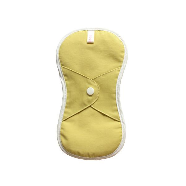 カラー：ライム本体サイズ（約）：幅11（最大）×長20cm吸水対応：約25cc素材：［表地］綿、ナイロン　［縁巻き］ポリエステル　：［中層（吸水層）］アクリル、ポリエステル、複合繊維（ランシール）　：［裏地（肌側）］ポリエステル、綿洗濯方法...