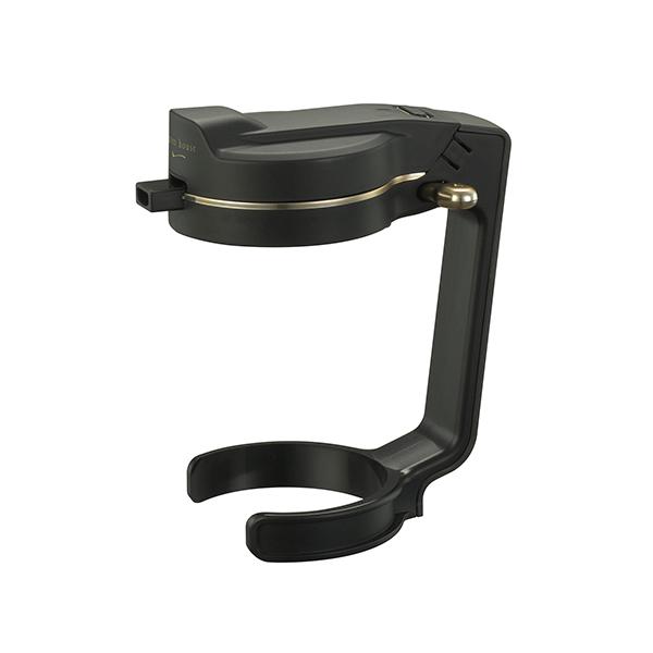 カラー：ブラック本体サイズ（約）：幅11.8×奥7.4×高13.5cm重量（約）：115g耐熱温度（約）：60℃耐冷温度（約）：−5℃素材：ABS樹脂、シリコン使用電源：単4形アルカリ乾電池×2本（別売り）