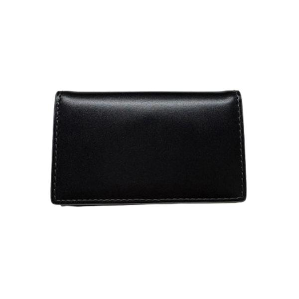 カラー：ブラック×グレー本体サイズ（約）：縦7×横10.5cm×厚2cm素材：牛革
