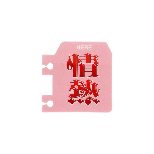 本体サイズ（約）：縦55×横53×厚1mmパッケージサイズ（約）：縦125×横65×厚1mm（ヘッダー付き）素材：PET