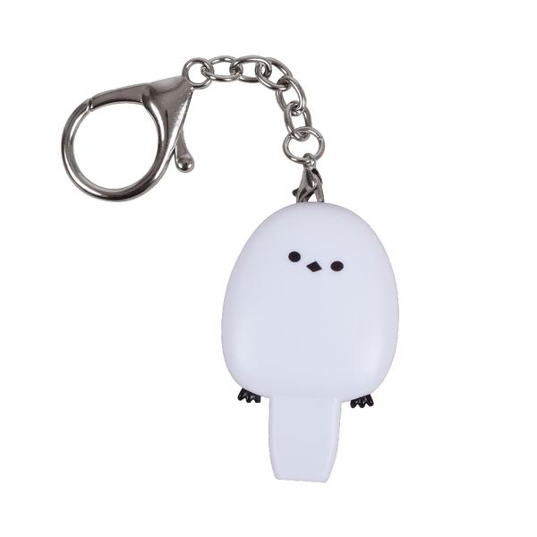 本体サイズ（約）：縦52×横33×厚13mmパッケージサイズ（約）：8×15×2cm重量（約）：12g本体：［本体］ABS　［リング］鉄、ニッケルメッキ表面加工　：　［フック］亜鉛合金、ニッケルメッキ表面加工