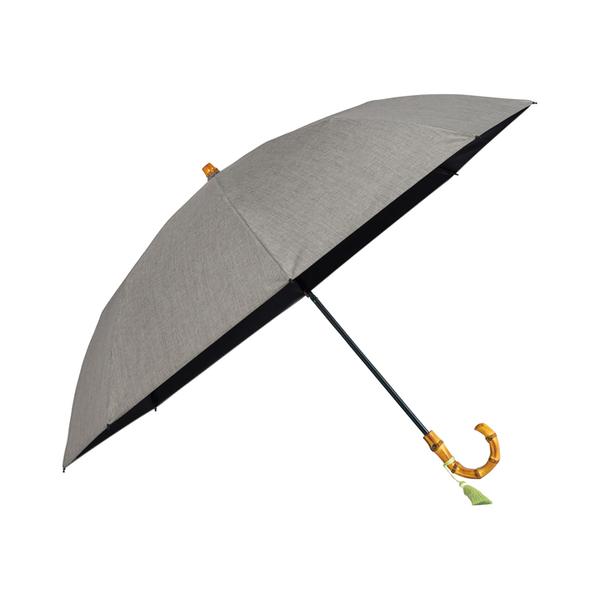 型番：UV102TSL02F26カラー：グレー本体サイズ（約）：［親骨］50cm　［使用時］径88×長64cm　：［収納時］縦42×横8cm重量（約）：280g開閉種類：手開き式素材：［生地］ポリエステル100％（裏面PUラミネート）