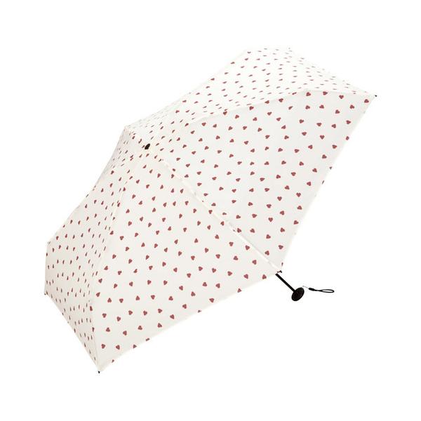 型番：CS04−417−002カラー：ジャギーハートオフ本体サイズ（約）：［親骨］50cm　［使用時］径89×長51cm　：［収納時］縦16×横5cm重量（約）：160g開閉種類：手開き式素材：［生地］ポリエステル100％