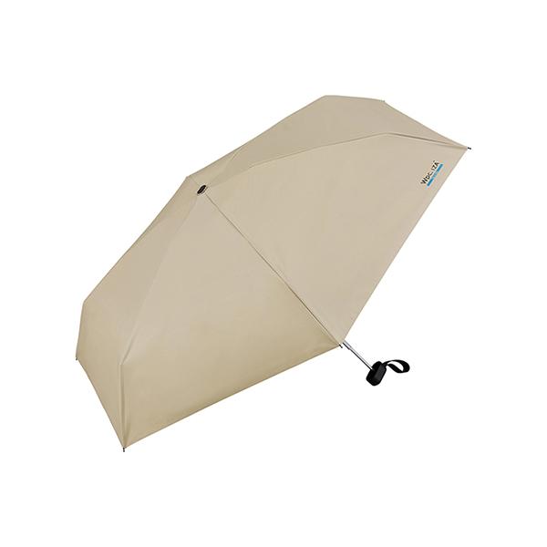 型番：ZA030−001−102カラー：ベージュグレー本体サイズ（約）：［親骨］53cm　［使用時］径96×長55cm　：［収納時］幅7.5×奥5×高18cm重量（約）：284g開閉種類：手開き式素材：［生地］ポリエステル100％