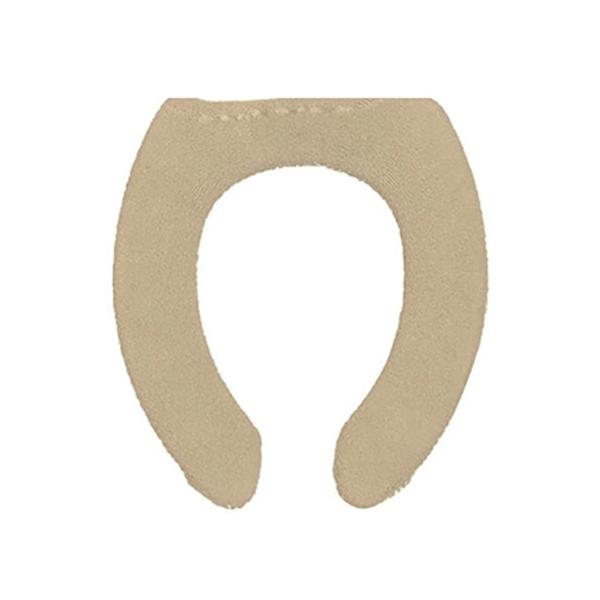 カラー：ベージュパッケージサイズ（約）：幅8×奥8×高10.5cm対応便座：適応便座：U型（※洗浄、暖房、O型便座には使えません）素材：[表糸]アクリル100％　[スリット糸]純銀糸（ミューファン（R)）　：[芯糸]ナイロン85％、ポリウレ...