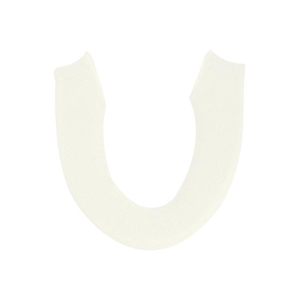 カラー：ホワイトパッケージサイズ（約）：幅16×奥3.5×高18cm適応便座：洗浄暖房便座（※O型、U型便座には使えません）素材：[表糸]アクリル100％　[スリット糸]純銀糸（ミューファン（R)）　：[芯糸]ナイロン85％、ポリウレタン1...