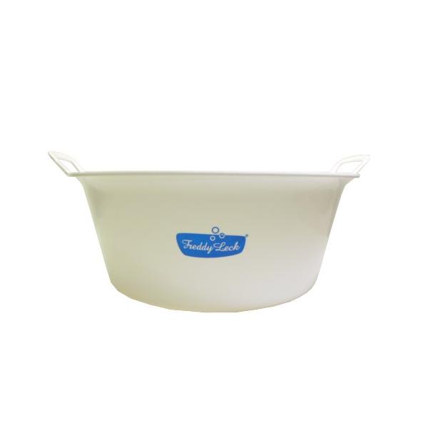 カラー：ホワイト本体サイズ（約）：直径44.5×高19cm容量（約）：12L素材：ポリエチレン