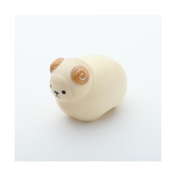 本体サイズ（約）：幅2.7×奥4.2×高3.8cm素材：［本体］天然木　［塗り］ウレタン