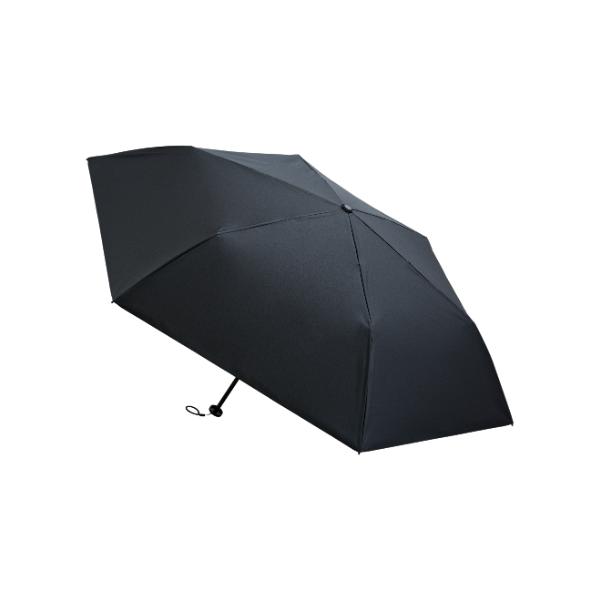 カラー：ブラック本体サイズ（約）：［親骨］55cm　［収納時］縦24×横5×奥4cm重量（約）：189g親骨数：6本素材：ポリエステル100％