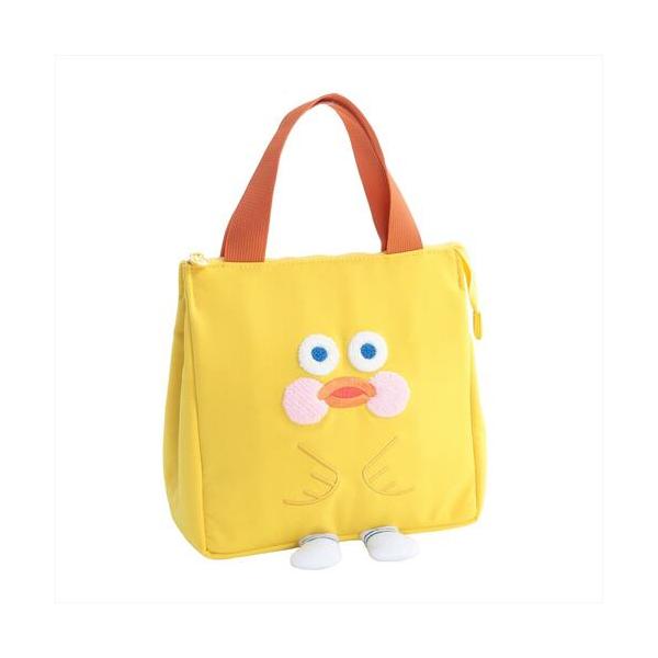 デザイン：ダックサイズ（約）：［本体］幅220×奥120×高220mm　［持ち手］長120mm重量（約）：150g素材：［表地］ポリエステル　［裏地］アルミ