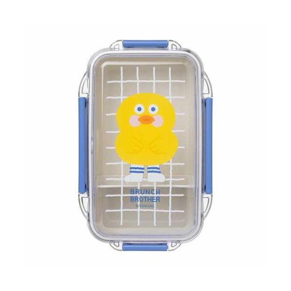 デザイン：ダック本体サイズ（約）：幅120×奥60×高220mm容量（約）：500mL素材：［本体/仕切］PP　［フタ］AS樹脂　［留め具］ABS樹脂　［パッキン］シリコーンゴム耐熱温度（約）：［本体/仕切/パッキン］140℃　［フタ/留め...