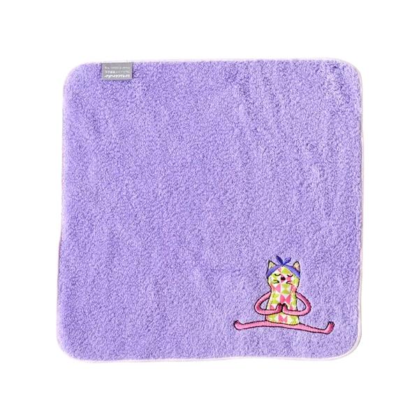 柄：ヨガねこ本体サイズ（約）：縦25×横25cm素材：綿100％