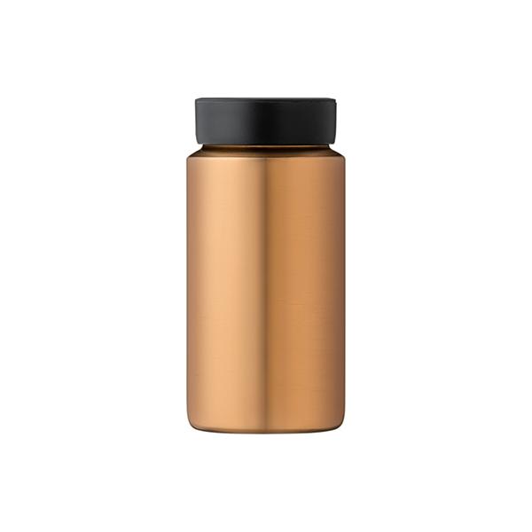 カラー：カッパー本体サイズ（約）：幅73×奥73×高151mm口径サイズ（約）：50mm重量（約）：195g容量（約）：350mL保温効力（約）：68℃以上（6時間）保冷効力（約）：8℃以上（6時間）