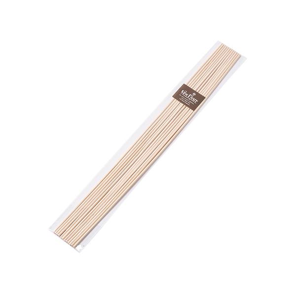 種類：スティックナチュラル・細本体サイズ(約）：直径0.3×高40cm［1本］パッケージサイズ(約）：幅5.5×高40cm入数：12本原材料：ラタンスティック