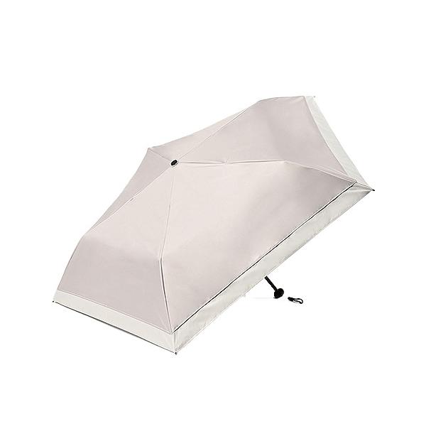 カラー：ピンクベージュ本体サイズ（約）：［親骨］長50cm　［全長］55cm　［直径］幅84cm　：［袋収納］全長27cm重量（約）：174g親骨：手開き軽量骨親骨数：5素材：ポリエステル100％（PUコーティング）