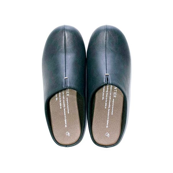 カラー：ネイビー本体サイズ（約）：幅9×奥26×高8cm対応サイズ：（M）22.5〜24.5cm素材：[アッパー]合成皮革　[ソール]合成繊維、ポリ塩化ビニル原産国：中国