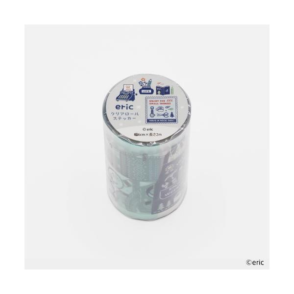 デザイン：ericサイズ（約）：［本体］径36×高61mm　［テープ］幅60mm×長2m素材：PET