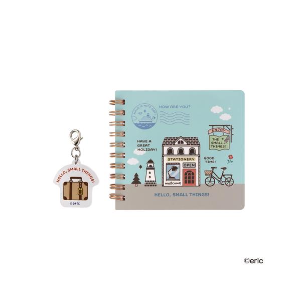 デザイン：eric本体サイズ（約）：縦95×横108×厚7mmページ数：60枚素材：紙、鉄、アクリル