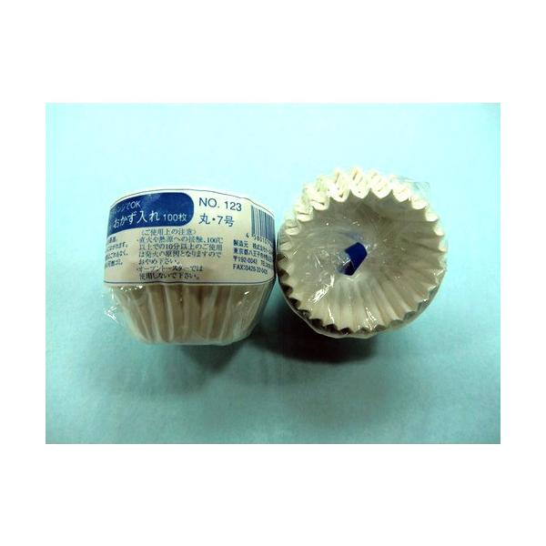 カラー：「本体」ホワイト本体サイズ（約）：高2．5cm×直径（上部：7cm×下部：4．3cm）入り数：100枚入素材・原材料：耐熱、耐油、耐水紙原産国：日本