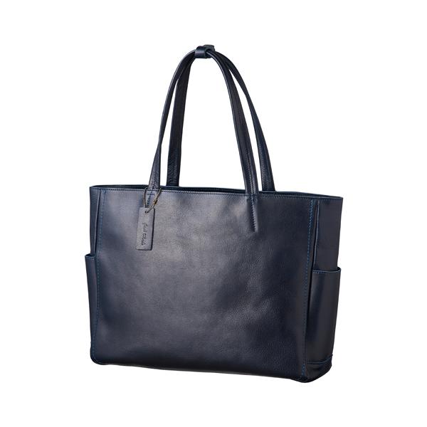 カラー：ネイビーサイズ（約）：幅43×奥14×高33cm 重量（約）：1200g容量（約）：20L素材：牛革（姫路レザー）  原産国：日本