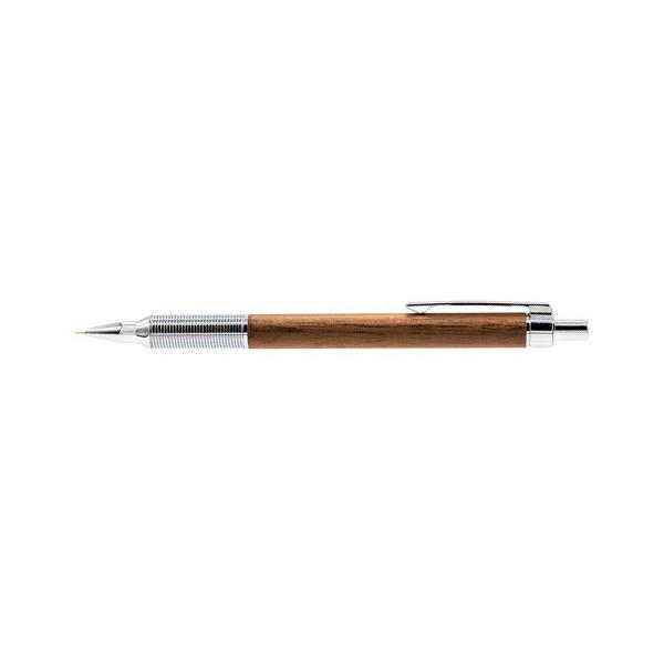 カラー：ウォールナットサイズ（約）：［本体］径10×長138mm　［シャープ芯］0.5mm