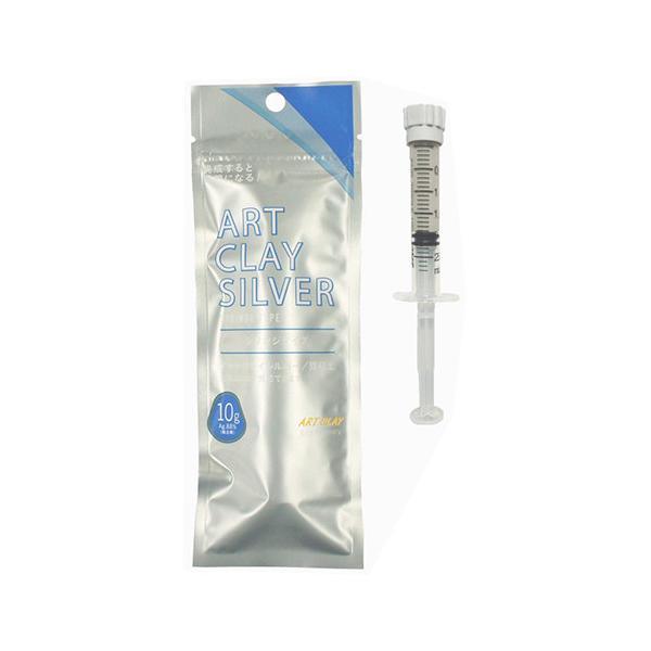内容量（約）：シリンジタイプ10g内容物：アートクレイシルバー（純銀の微粒末・水・バインダー）原産国：日本