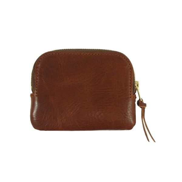 カラー：キャメル本体サイズ（約）：幅10.5×高7.7cm重量（約）：40g素材：［表］牛ショルダー（ベジタブルタンニンなめし、プルアップ仕上げイタリア輸入革）　：[裏]豚革原産国：日本