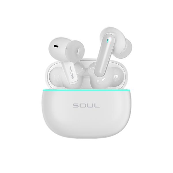 カラー：ホワイト本体サイズ（約）：幅59.3×奥25.9×高46.3mm重量（約）：[イヤホン]片側3.9g　[充電スタンド]26.7g保証期間：1年