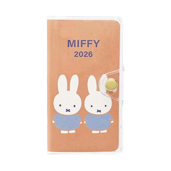 柄：仲良し本体サイズ（約）：縦110×横60×厚9mmページ数：32ページ中面仕様：［月間］ブロック六曜表記：なし表紙素材：PVC対応期間：［月間］2026年1月〜2026年12月